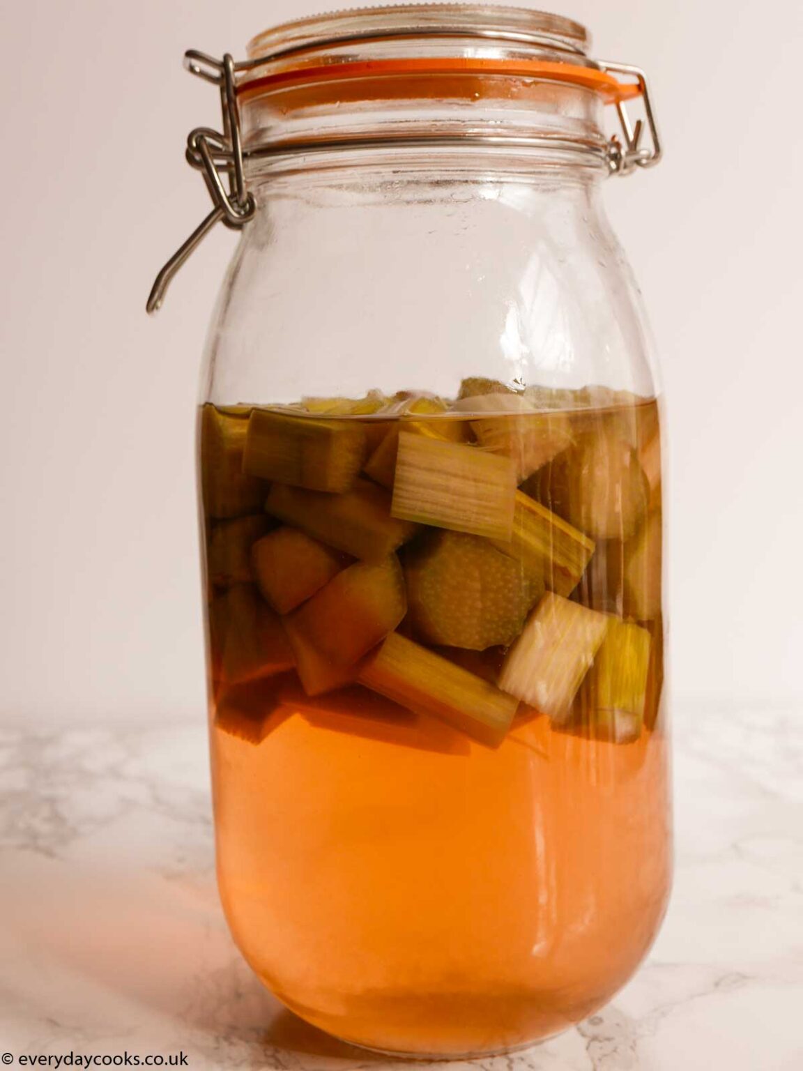 Rhubarb Gin | Everyday Cooks
