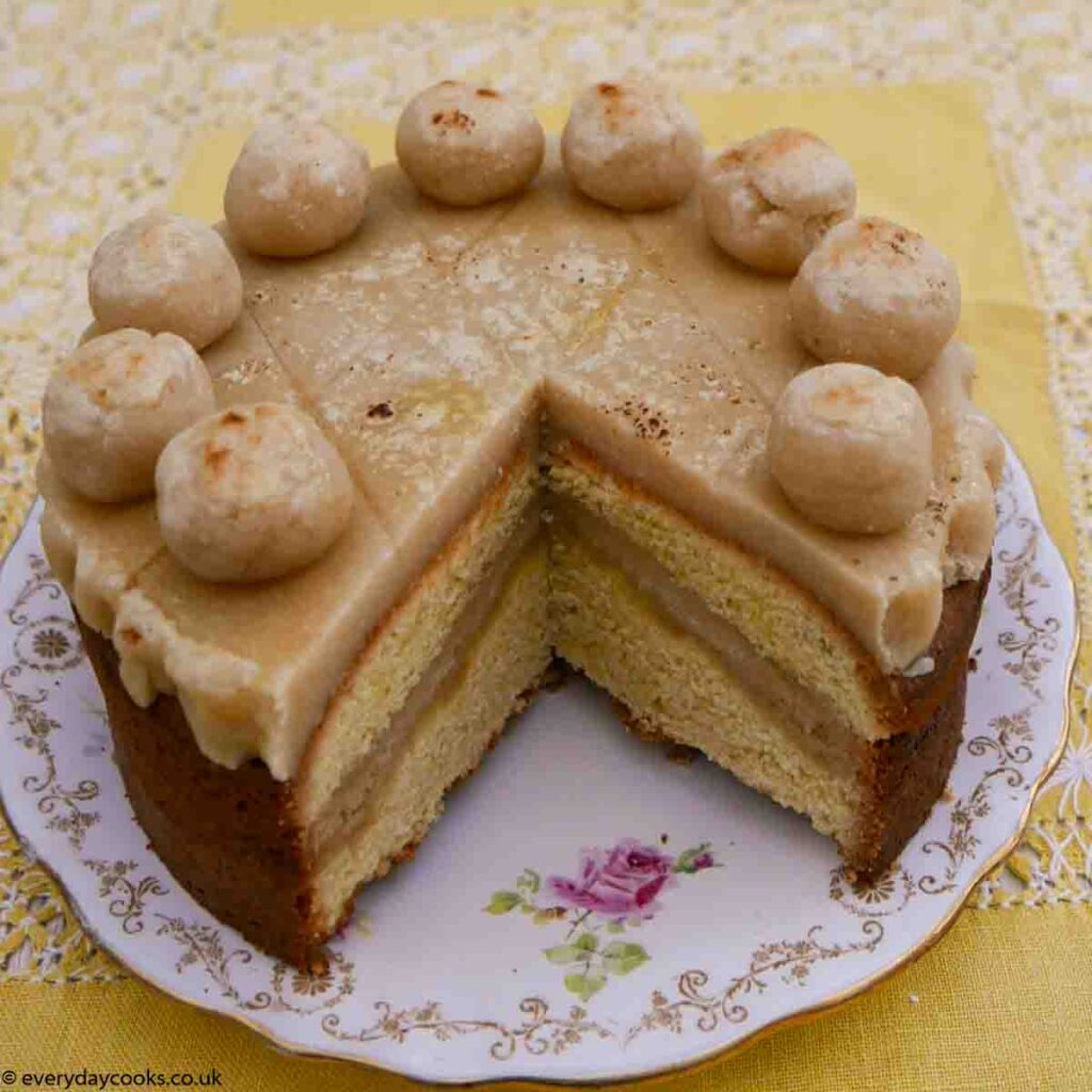 Orange Simnel Cake | Everyday Cooks