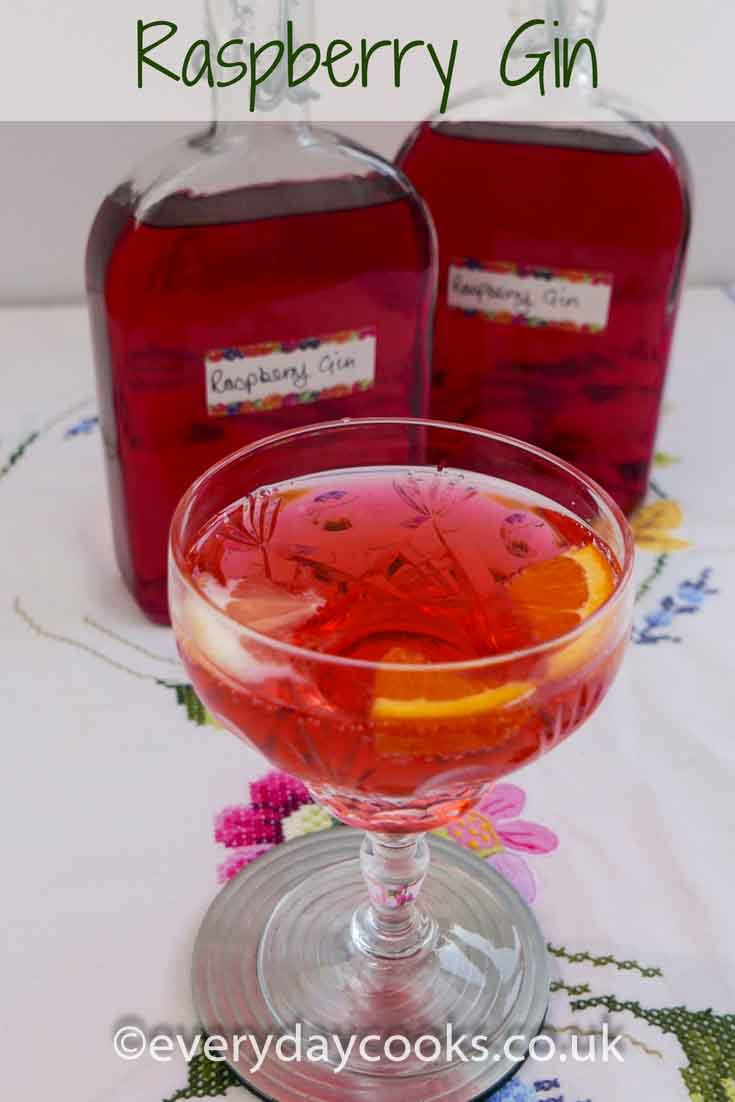 Raspberry Gin | Everyday Cooks