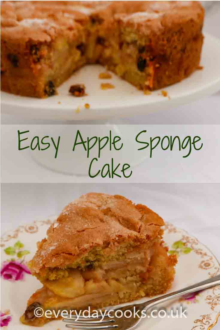 Apple Sponge Cake | Everyday Cooks