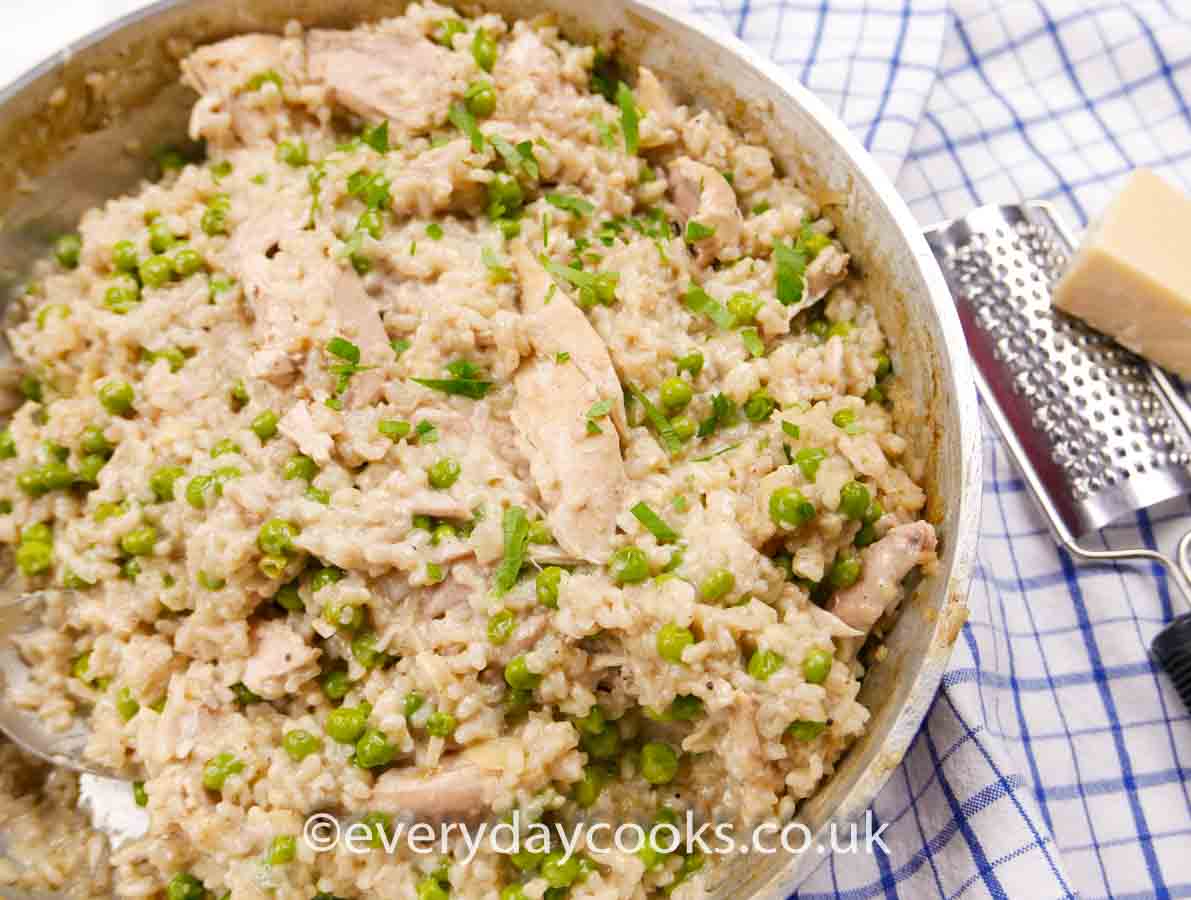 Creamy Chicken Risotto | Everyday Cooks