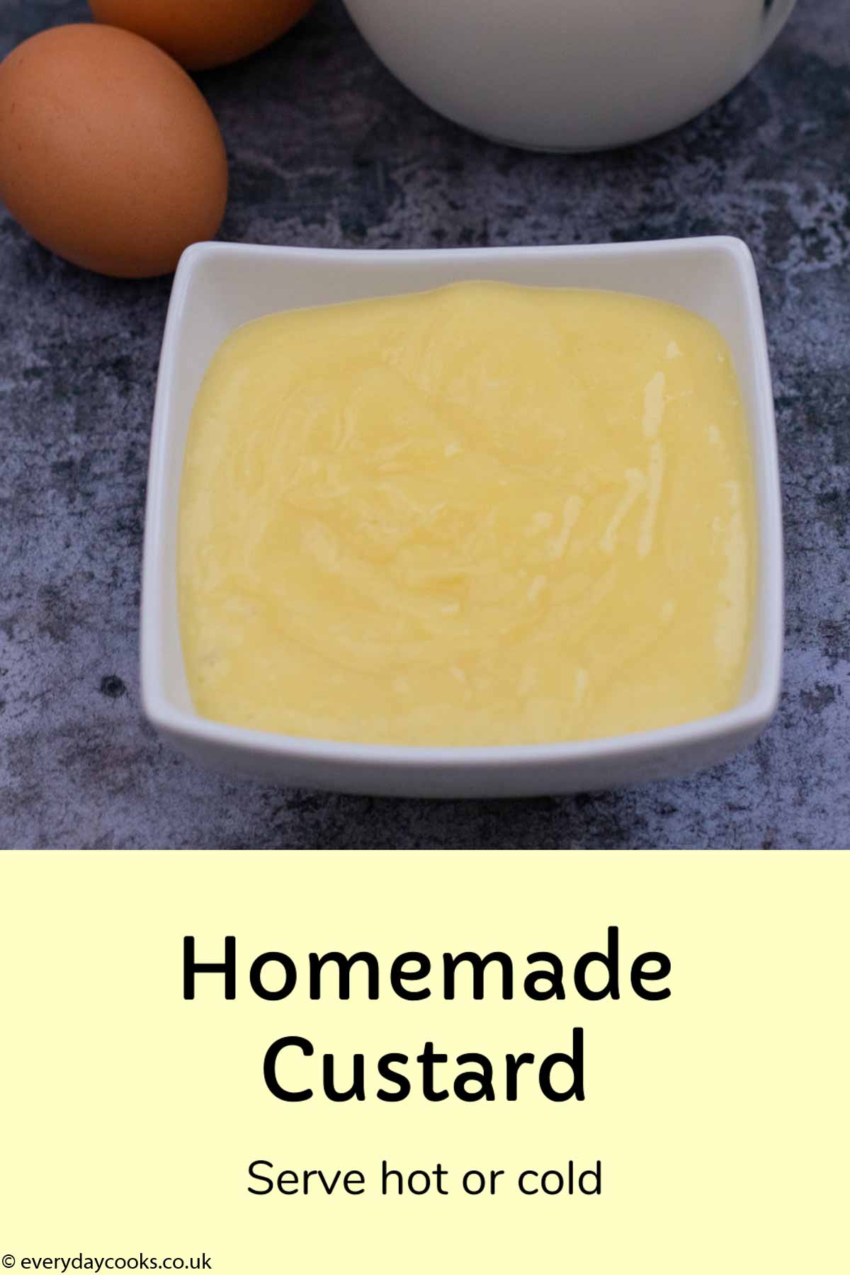 How to make Custard from scratch | Everyday Cooks